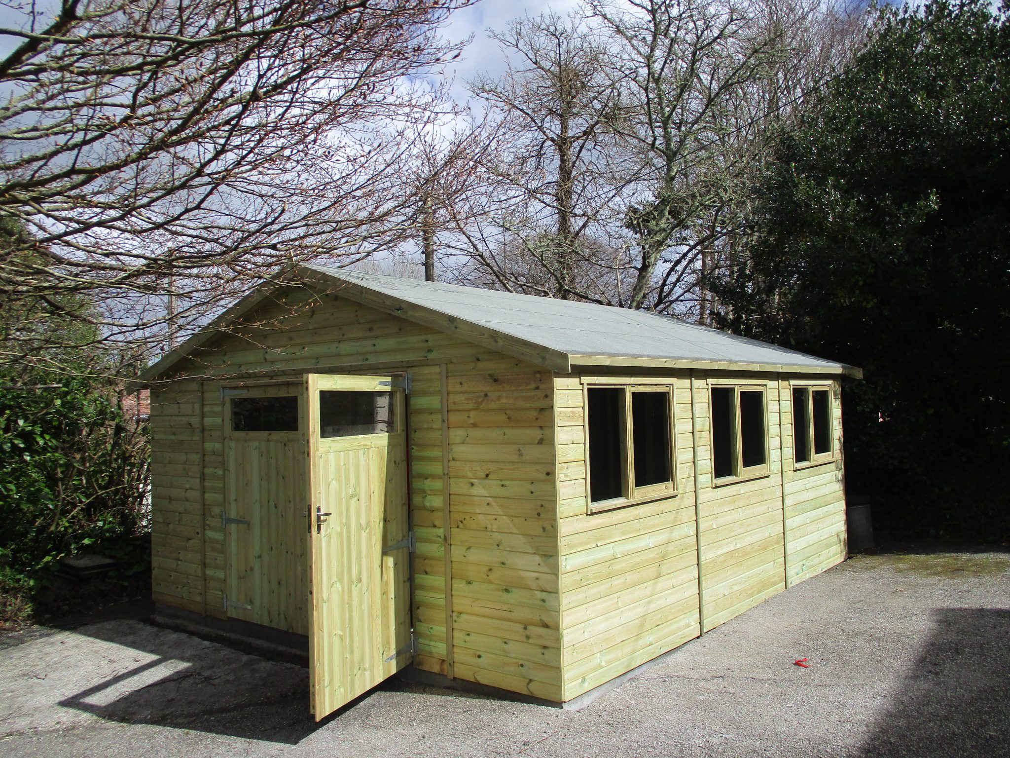 Timber Garden Garages & Workshops - Truro Portable Buildings