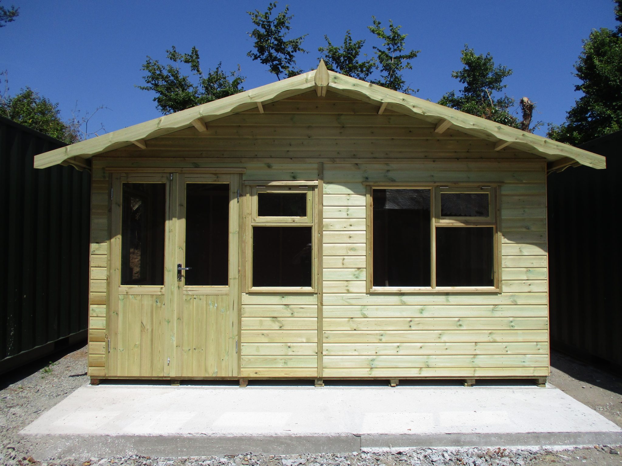 Timber Garden Studio Home Office Chalet Summerhouse Cornwall