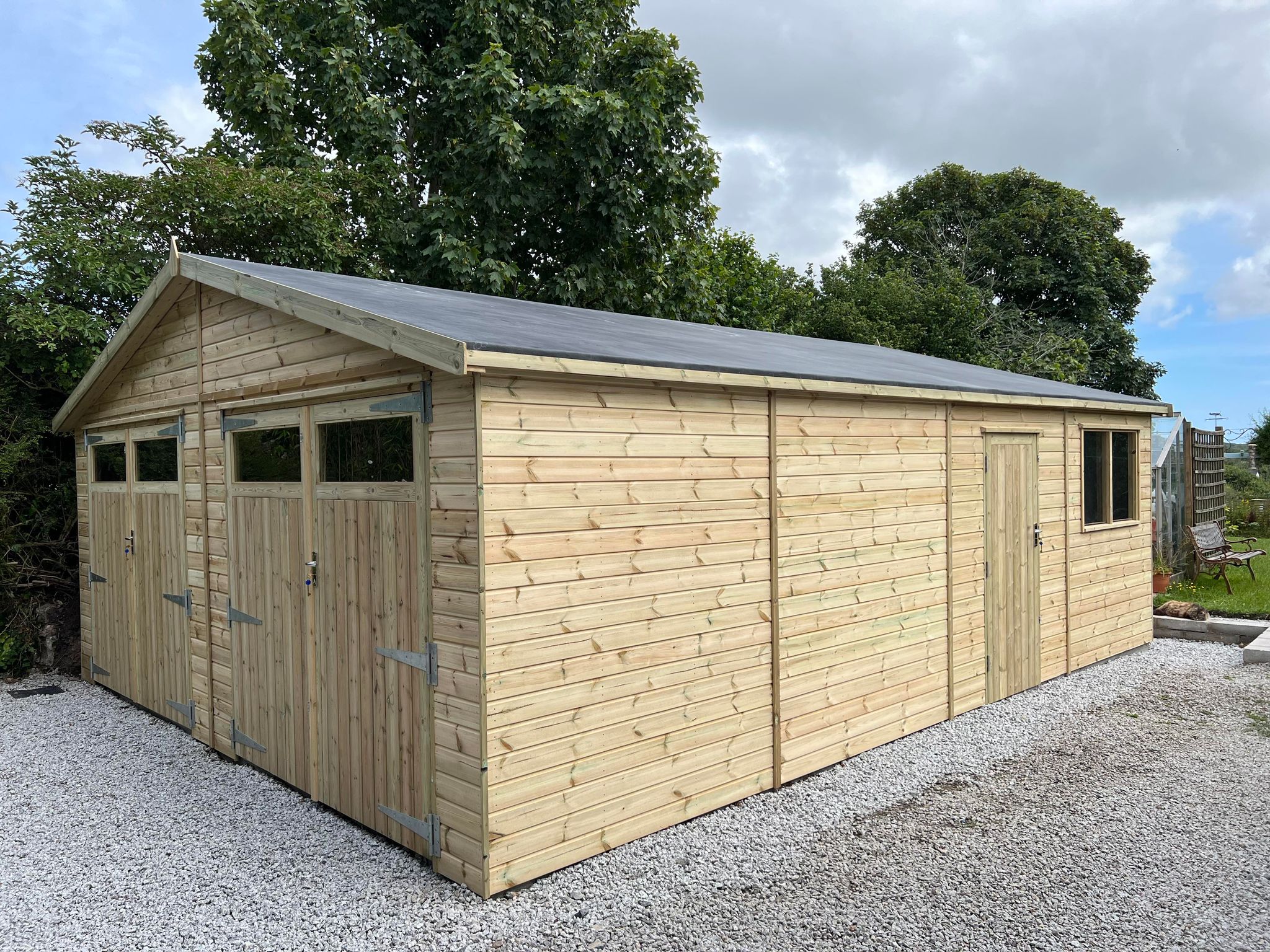 The Timeless Design and Durability of our Timber Garages